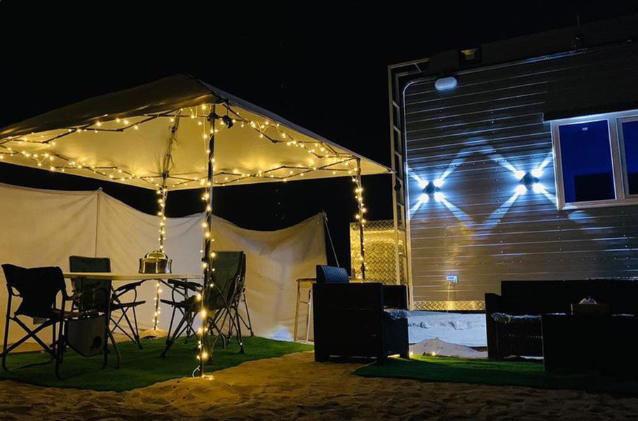 ILoveQatar.net | Check out these caravan or cabin rentals in Qatar!