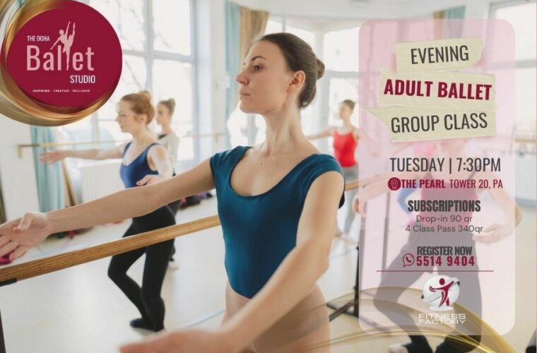ILoveQatar.net | Step into Grace with Evening Adult Ballet Classes!