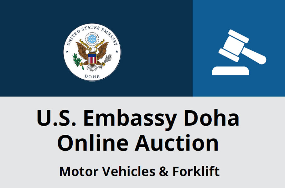 ILoveQatar.net | U.S. Embassy Doha online auction for Motor Vehicles ...