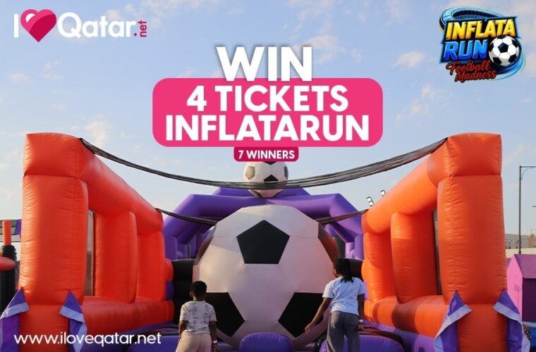 ILoveQatar.net | [ENDED] Win tickets to Inflata Run Football Madness at ...