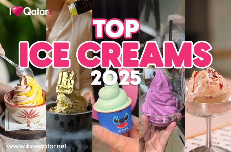 ILoveQatar.net | Top 11 ice creams to try in summer 2025