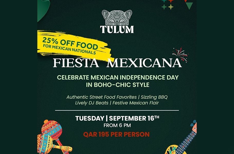 ILoveQatar.net | Tulum Doha hosts an exclusive one-night fiesta for ...