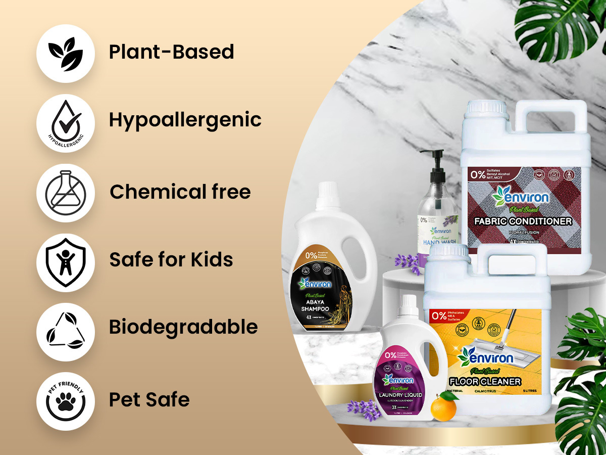 ILoveQatar.net | Why Environ plant-based cleaning products are the ...