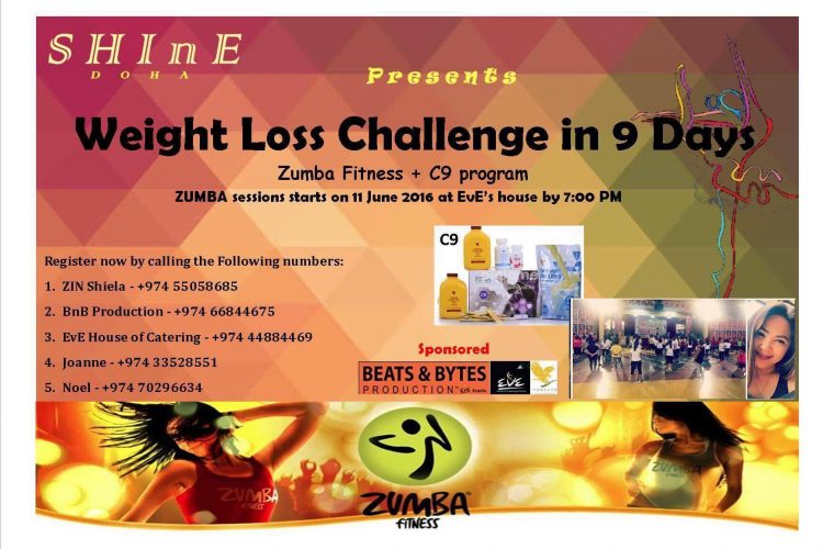 ILoveQatar.net | Weight Loss Challenge in 9 Days