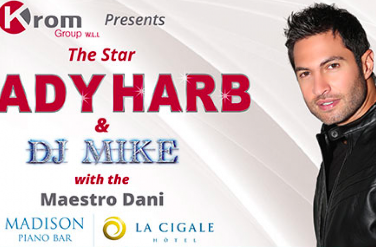 ILoveQatar.net | Star Fady Harb & DJ Mike with Maestro Dani @ La Cigale ...