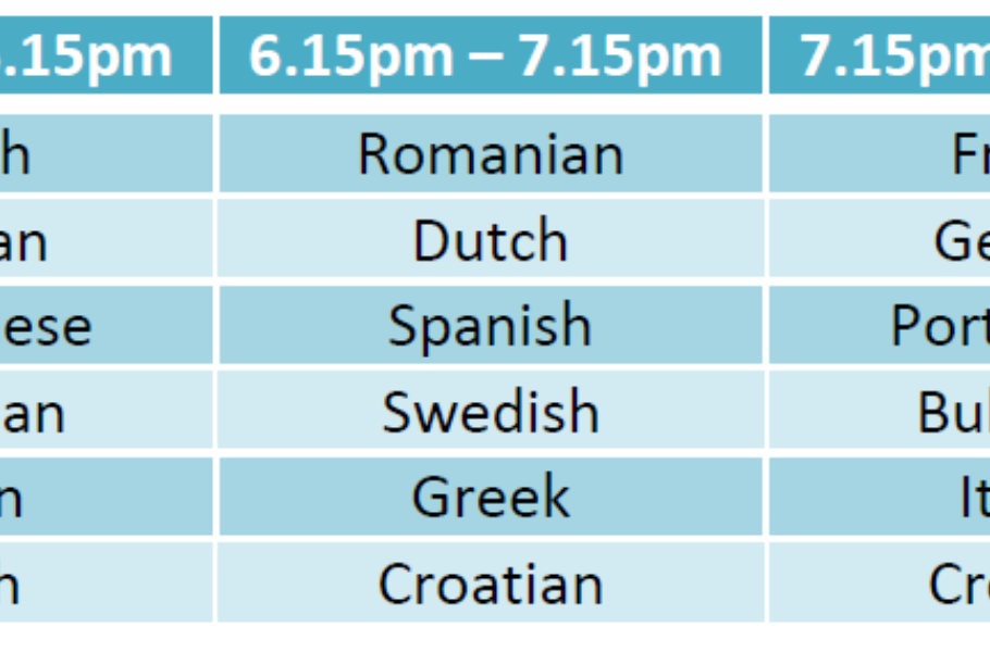 ILoveQatar.net | EUROPEAN LANGUAGES CRASH COURSES