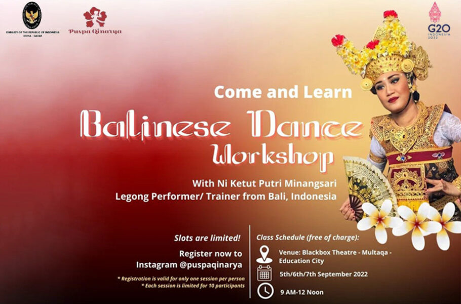 ILoveQatar.net | Balinese Dance Workshop 2022