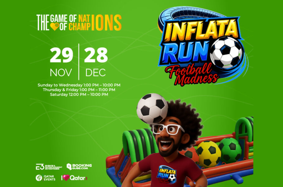ILoveQatar.net | Inflata Run Football Madness at 900 Park