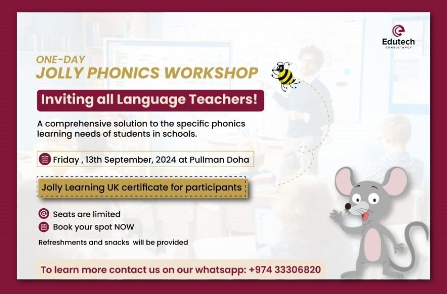 ILoveQatar.net | Jolly Phonics Workshop