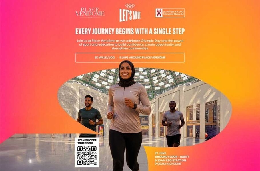 ILoveQatar.net | Let's Move for Education 5K indoor walk/jog
