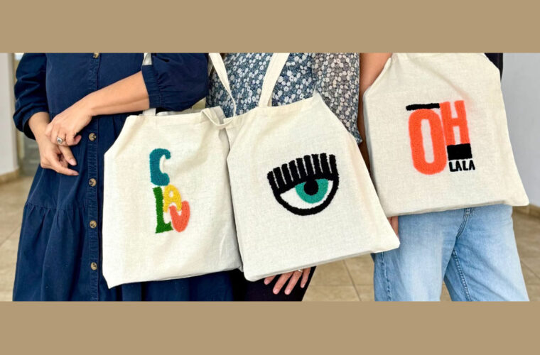 ILoveQatar.net | Make Your Own Garangao Tote Bag - Punch Needle Workshop