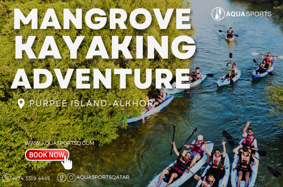 ILoveQatar.net | Mangrove Kayaking in Qatar