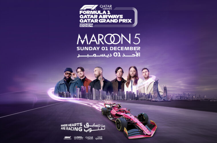ILoveQatar.net | Maroon 5 at Formula 1 Qatar Grand Prix 2024 [BUY ...