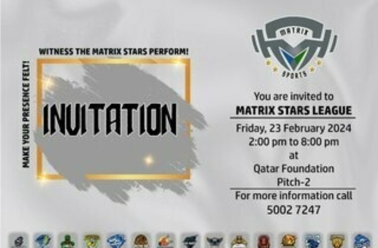ILoveQatar.net | Matrix Stars League - Soccer Tournament