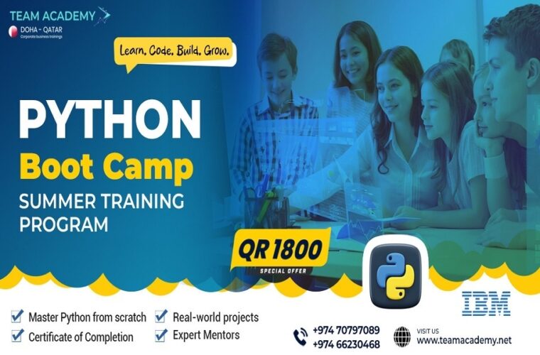 ILoveQatar.net | Python Boot Camp – Summer Training Program | QR 1800 ONLY