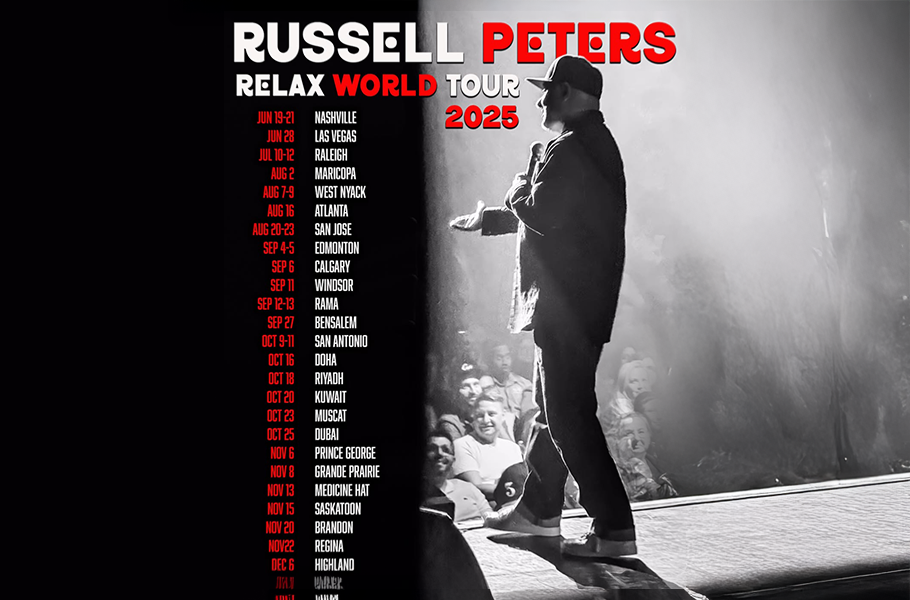 ILoveQatar.net | Russell Peters live in Qatar: Relax World Tour 2025