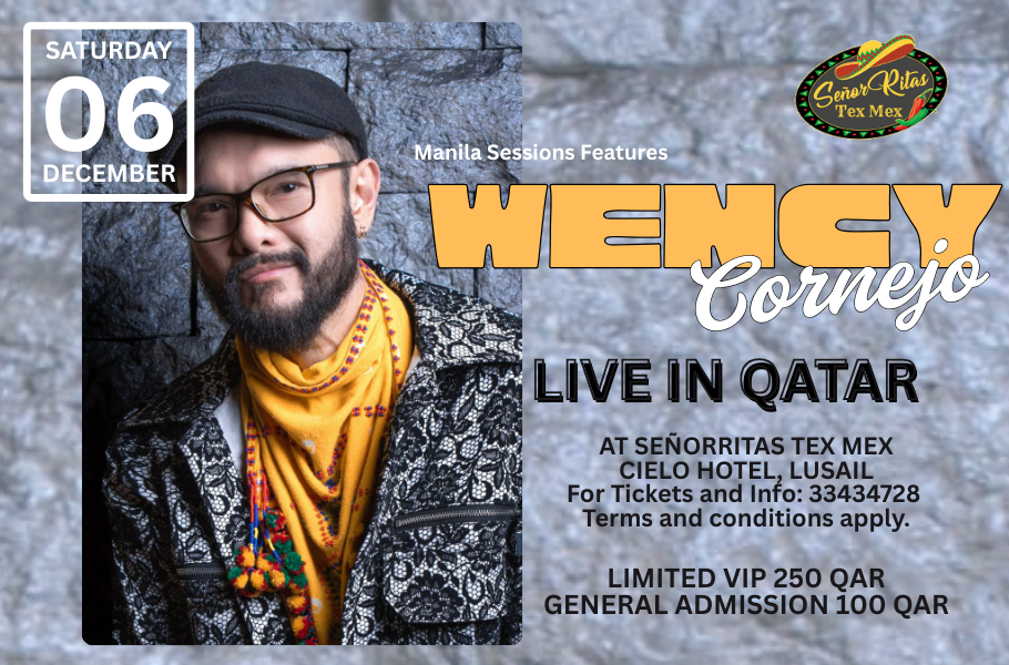 ILoveQatar.net | Wency Cornejo Live in Qatar