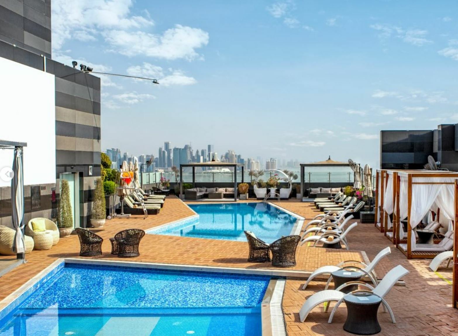 ILoveQatar.net | Hotels with infinity & rooftop pools in Qatar