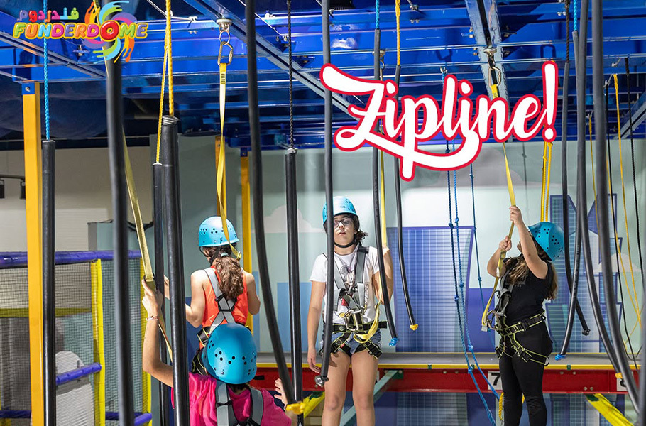 ILoveQatar.net | Where to experience zip-lining adventures in Qatar