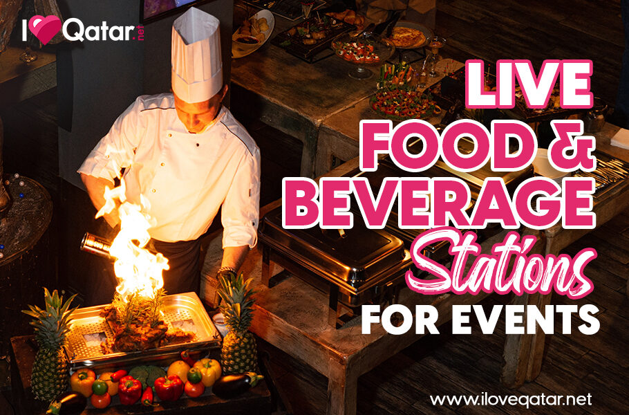 ILoveQatar.net | Live food & beverage catering carts in Qatar