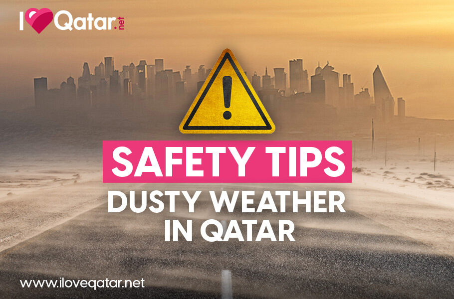 ILoveQatar.net | Safety tips during dusty weather & sandstorms in Qatar
