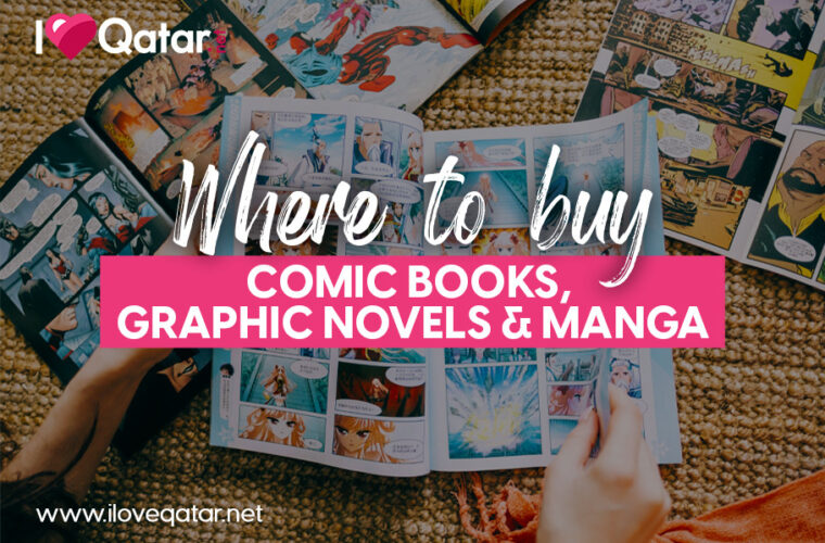 ILoveQatar.net | Where to buy comic books, graphic novels, and manga in ...