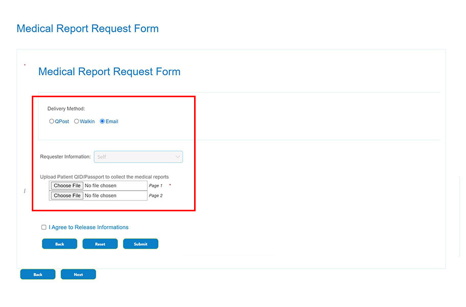 ILoveQatar.net | How to request for medical reports online via Hamad ...