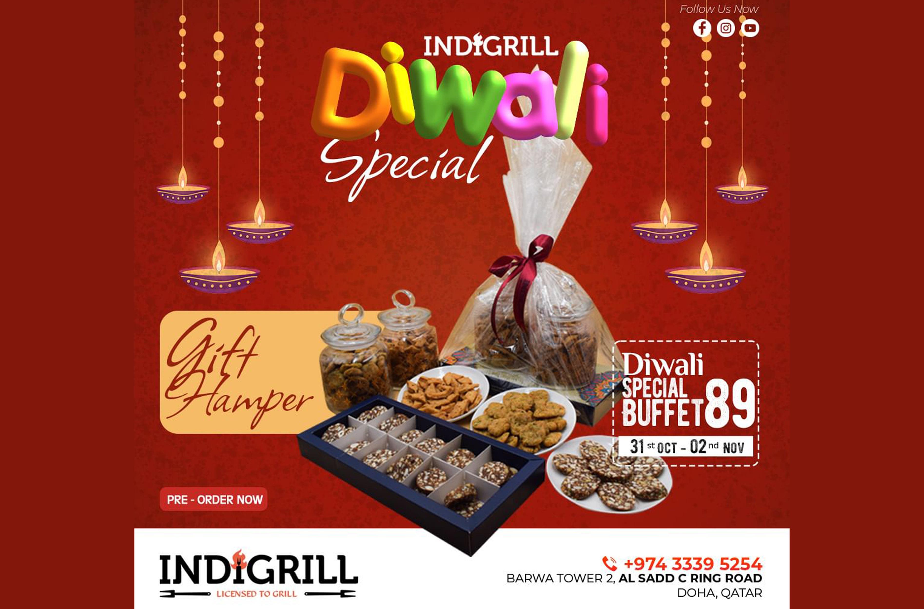 ILoveQatar.net | Diwali 2024 food deals to check out in Qatar