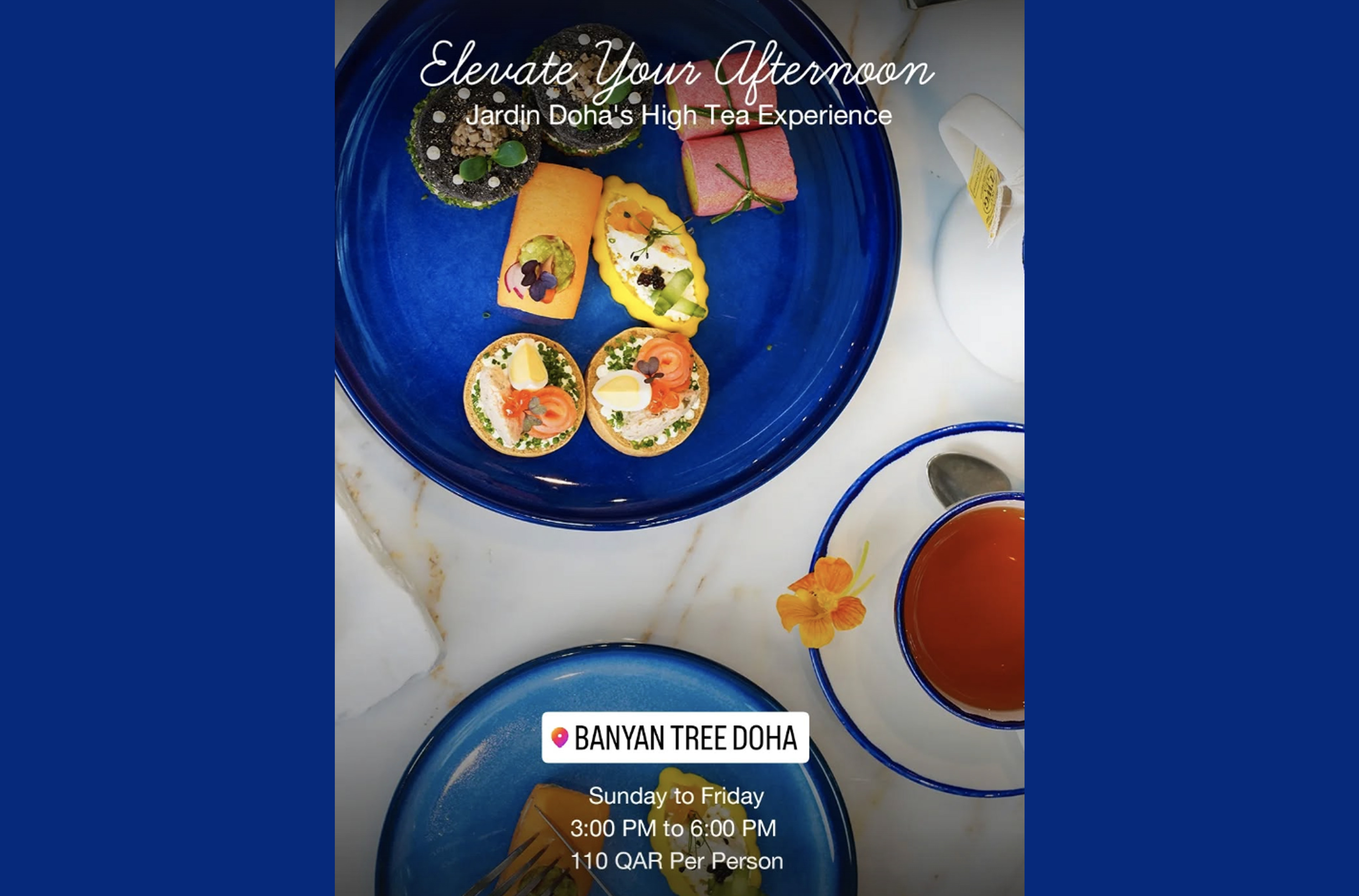 ILoveQatar.net | Places to try afternoon tea in Qatar