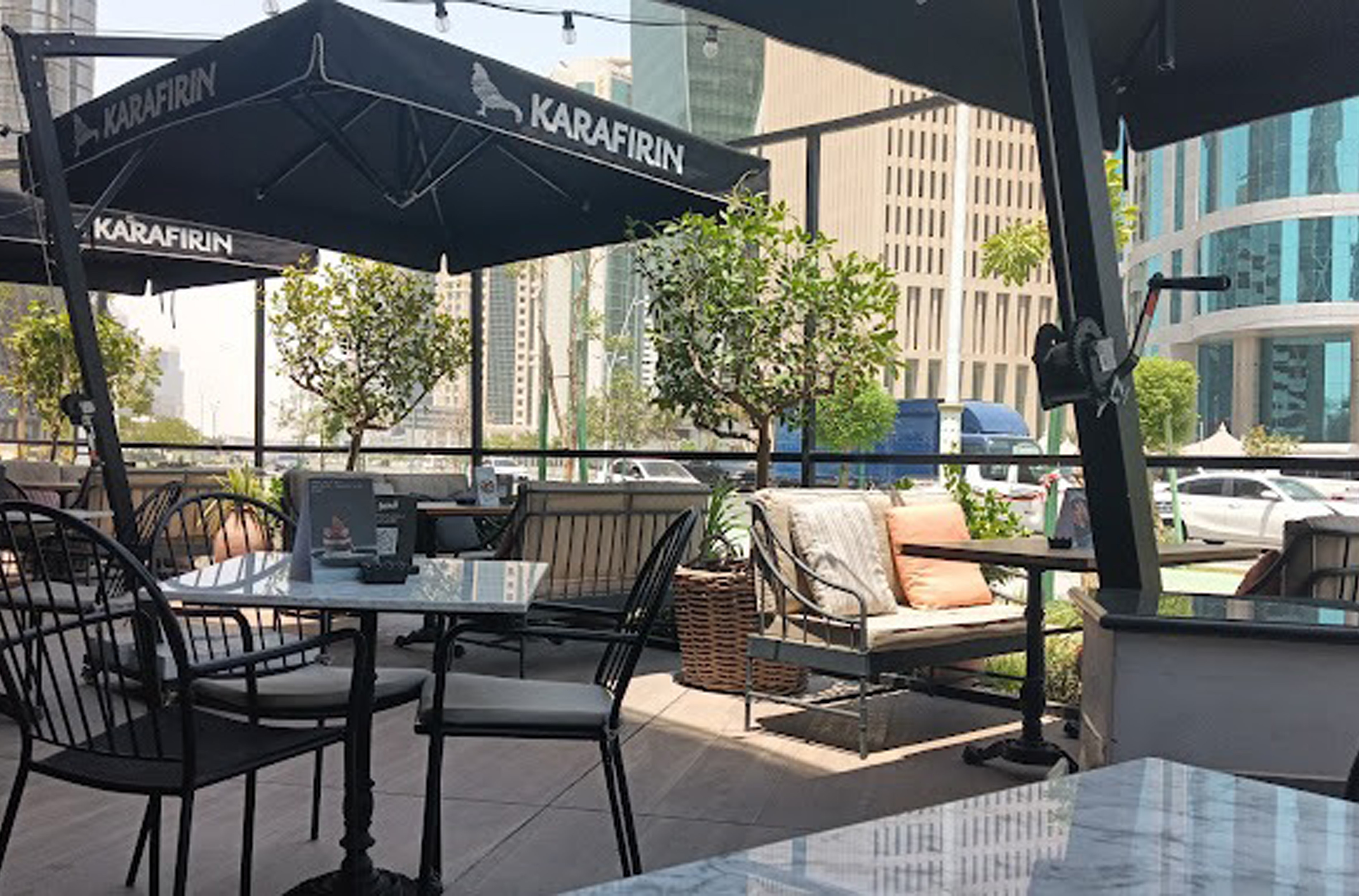 ILoveQatar.net | Restaurants offering cozy, heated outdoor seating in Qatar