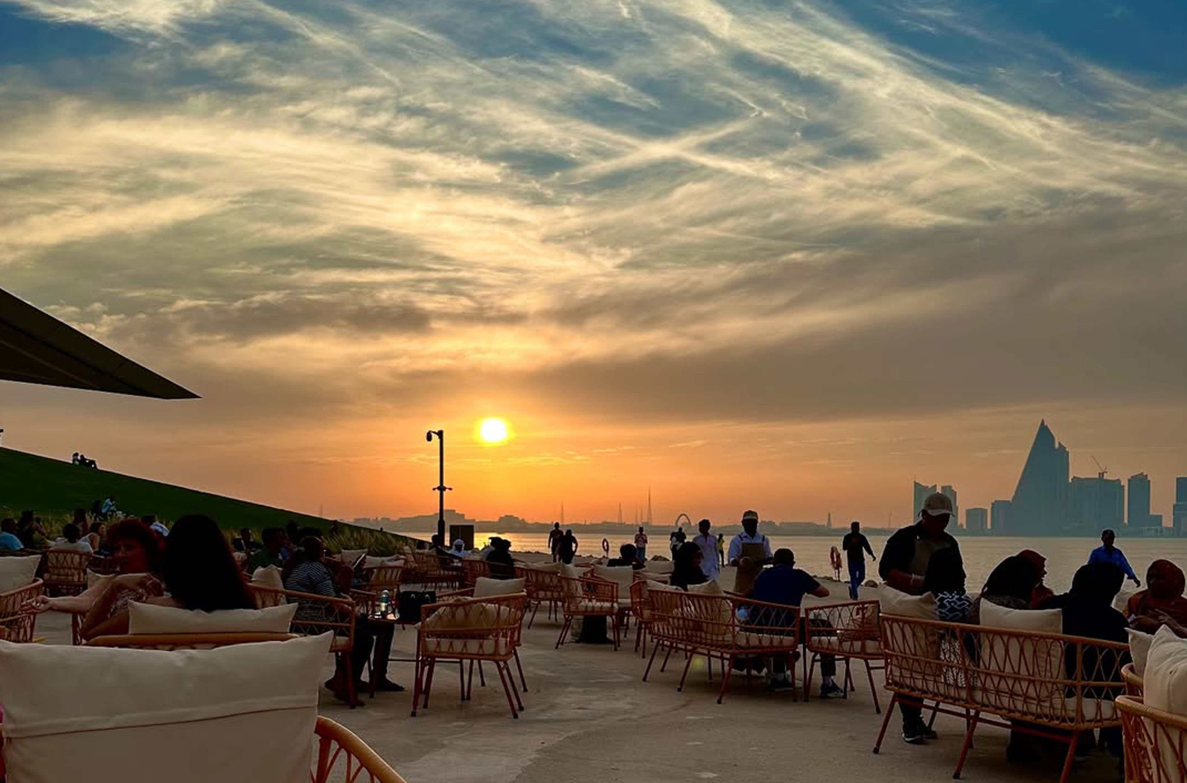 ILoveQatar.net | Savour your coffee with a view at these scenic cafés ...