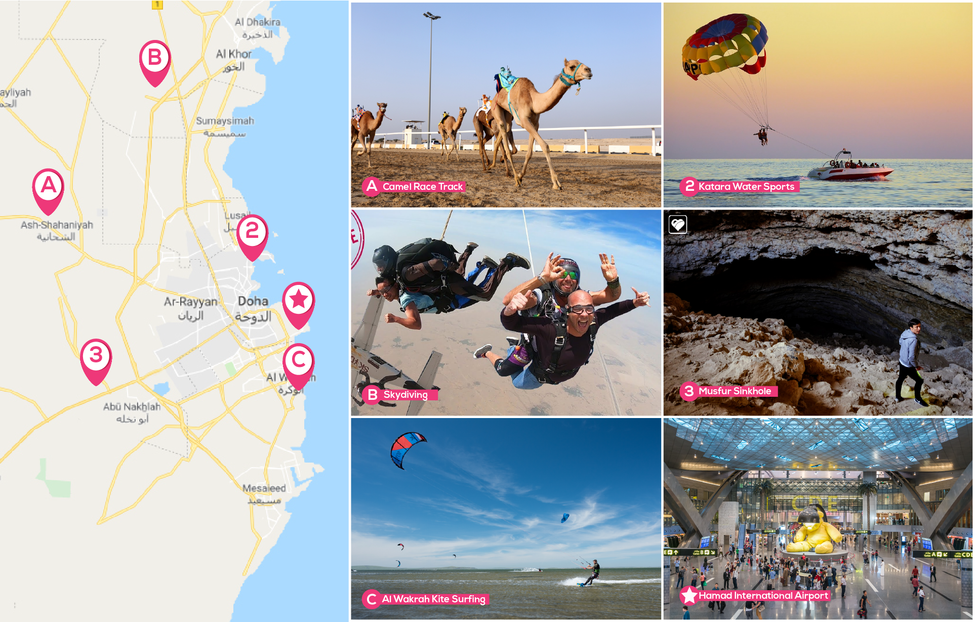 ILoveQatar.net | Adventure activities to try in Qatar on a 24 hour layover