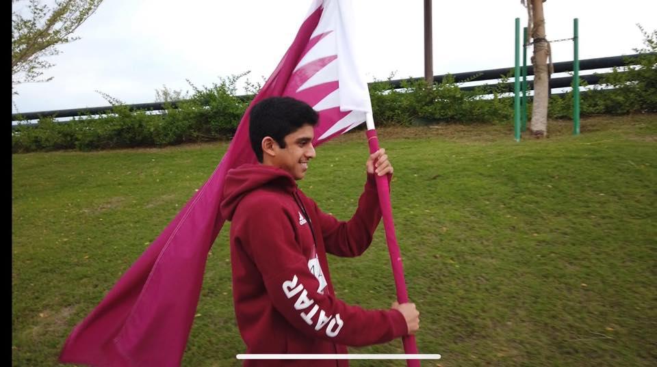 ILoveQatar.net | Abdulaziz Al Obaidly: Qatar's no. 1 teenage swimming ...