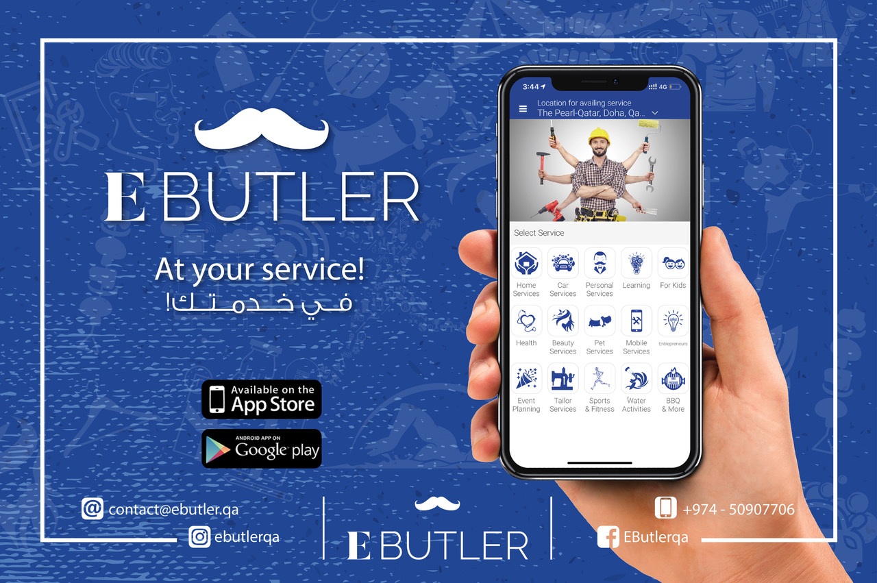 ILoveQatar.net | EButler: An All-in-One app for any service in Qatar!