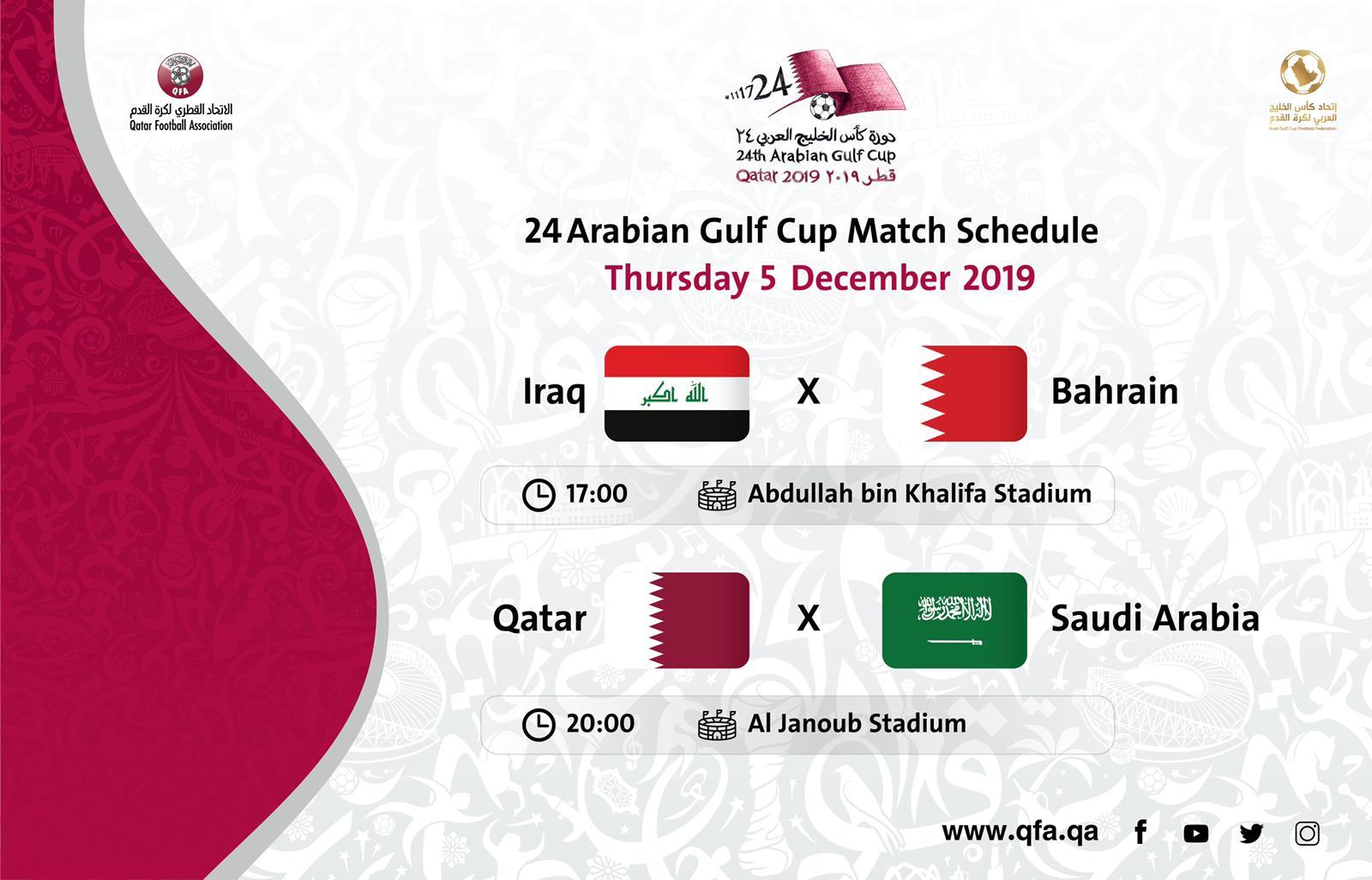 ILoveQatar.net | Tickets for 24th Arabian Gulf Cup semi finals ...