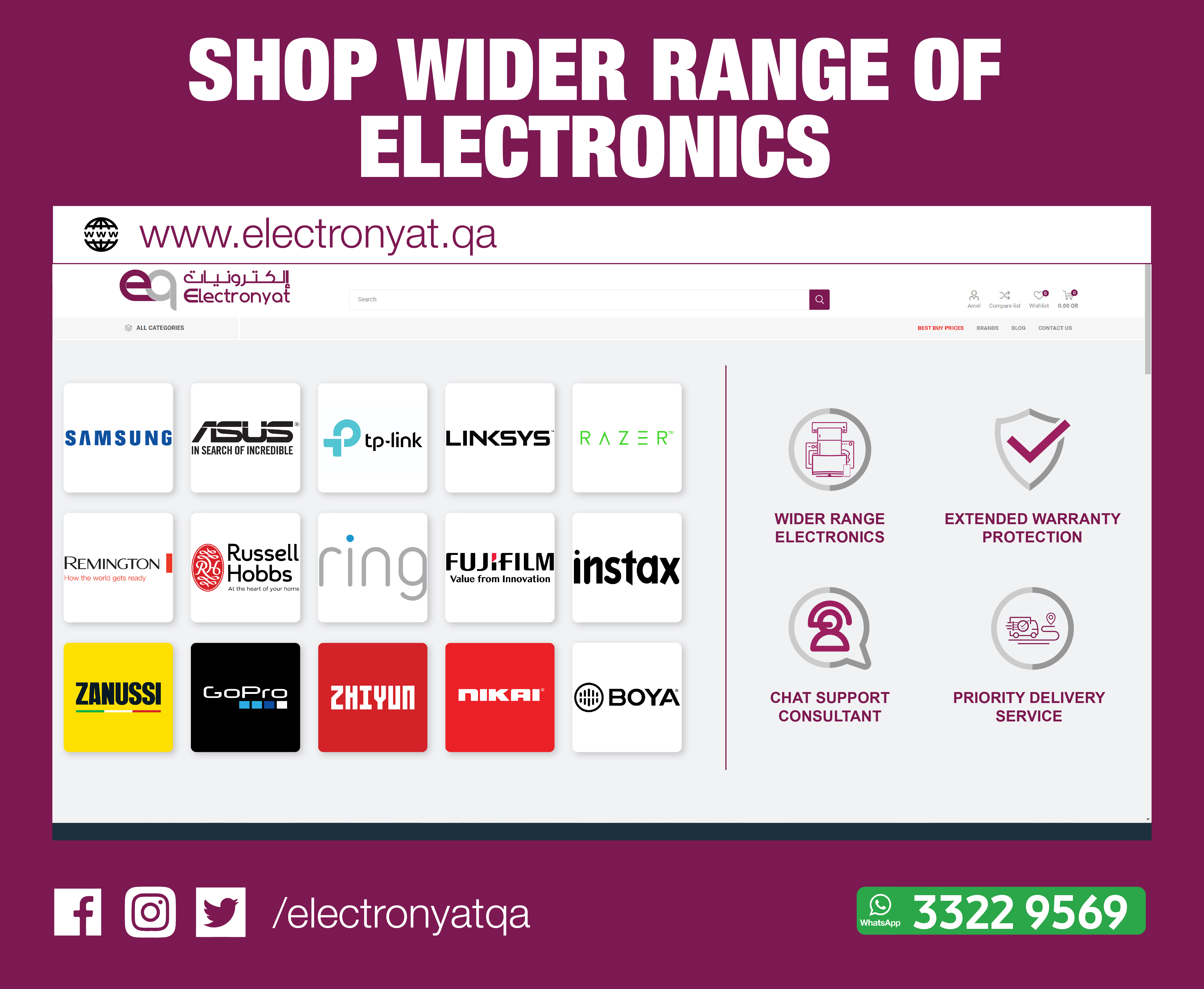 ILoveQatar.net | Shop your electronics and appliances online with ease ...