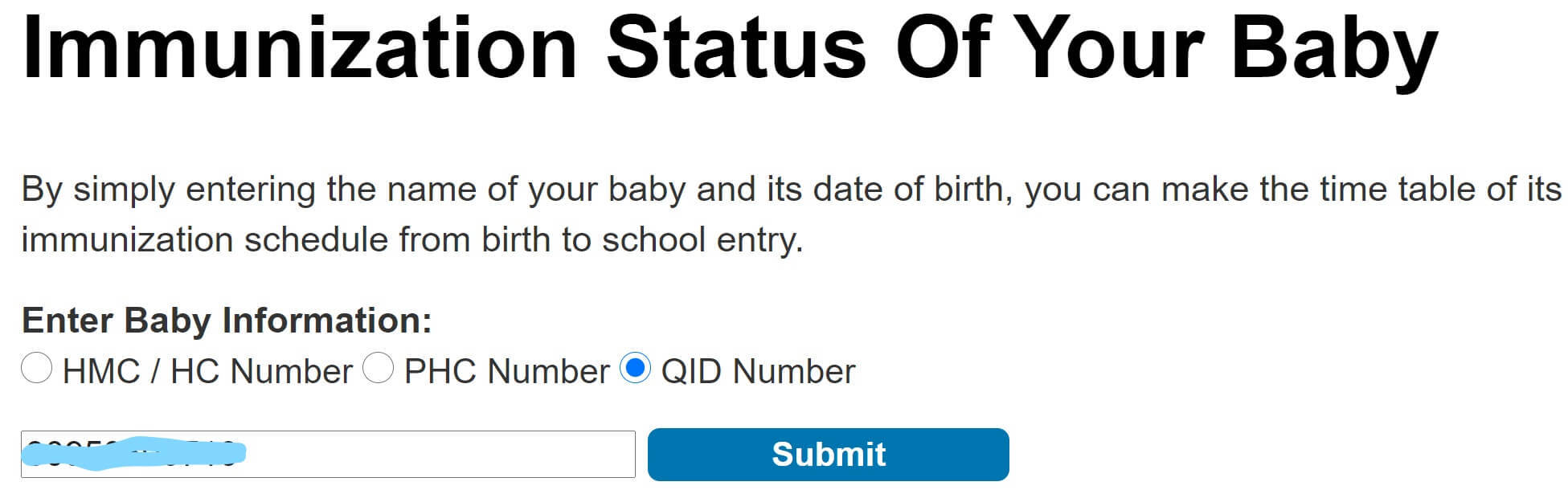 ILoveQatar.net | How to get the immunisation schedule for your children ...