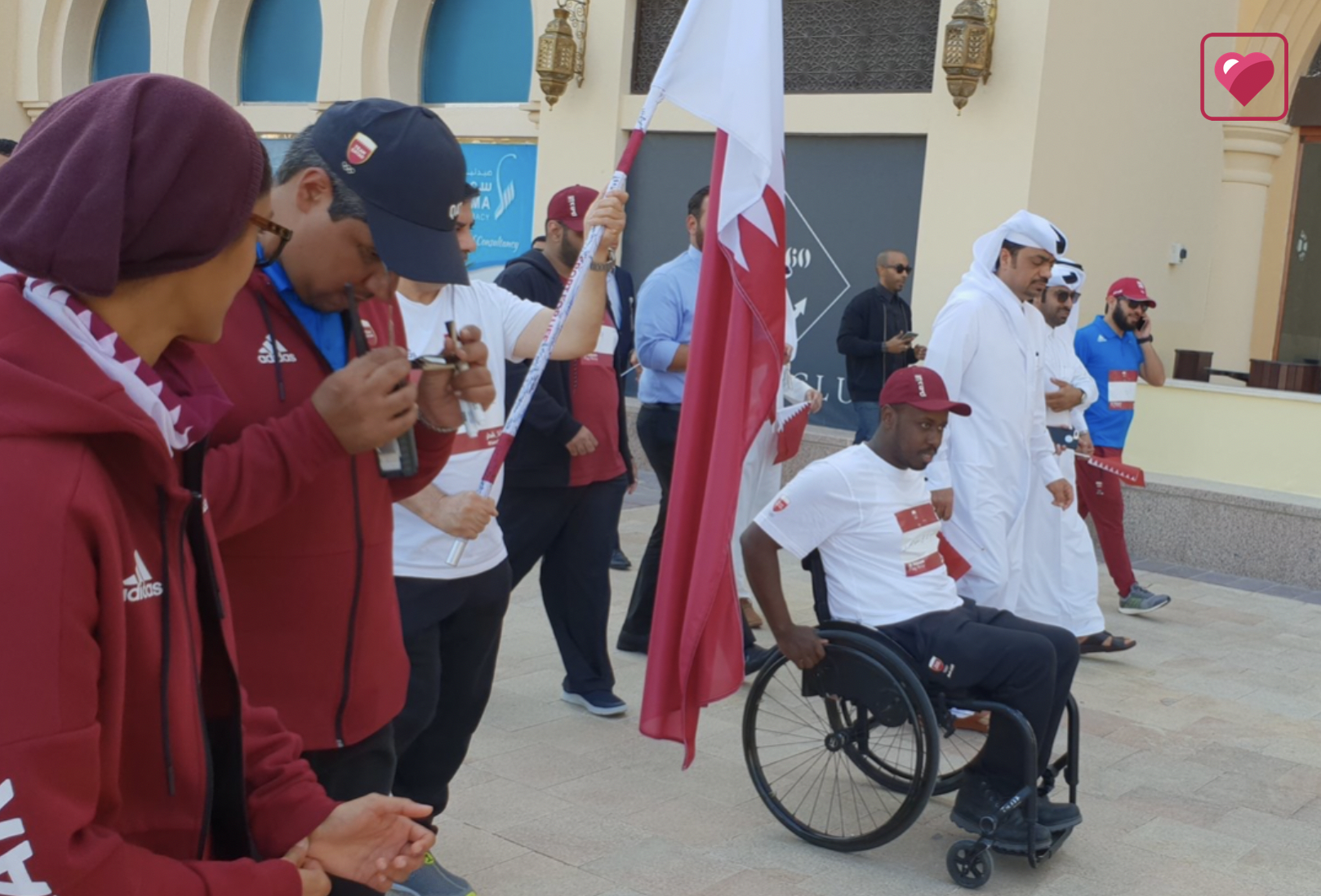 Qatar Flag Relay 2018 Moments