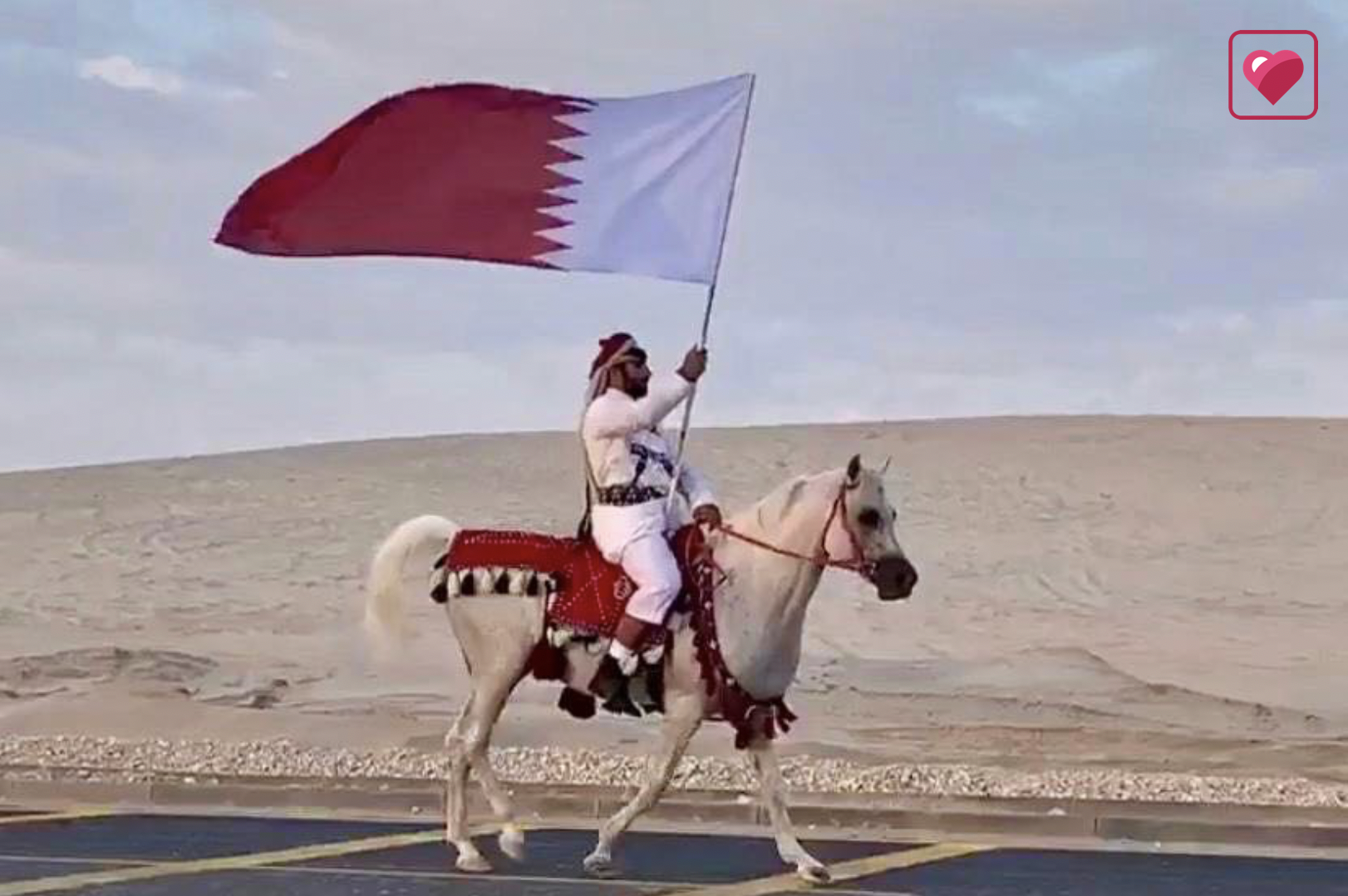 Qatar Flag Relay 2018 Moments
