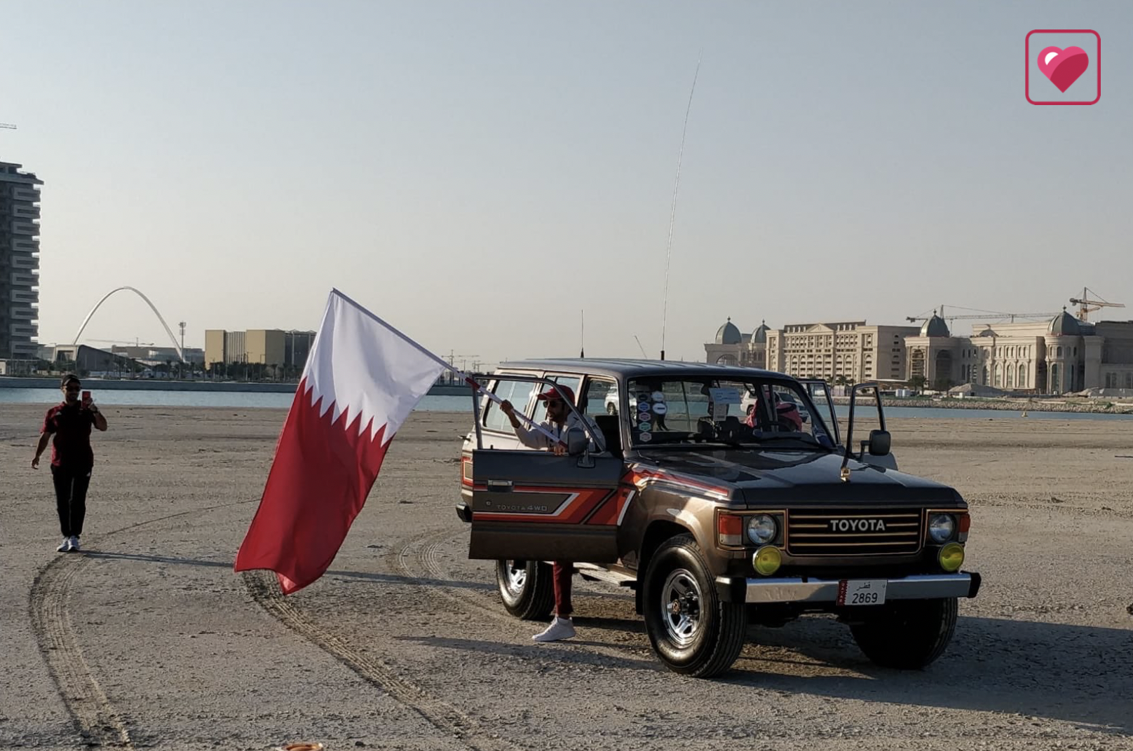 Qatar Flag Relay 2018 Moments