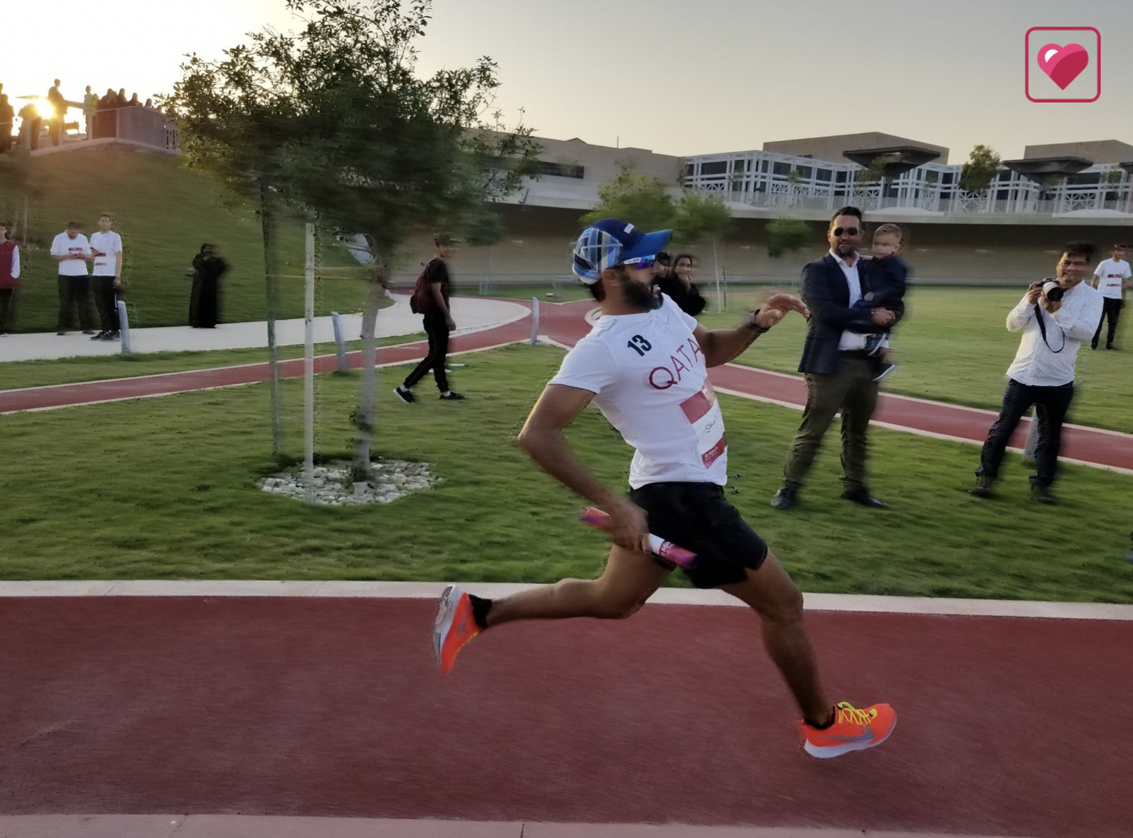 Qatar Flag Relay 2018 Moments