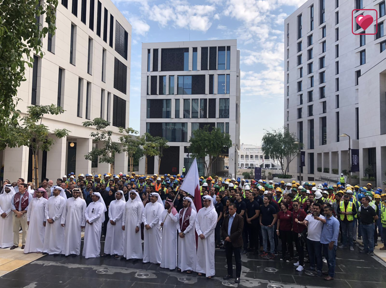 Qatar Flag Relay 2018 Moments