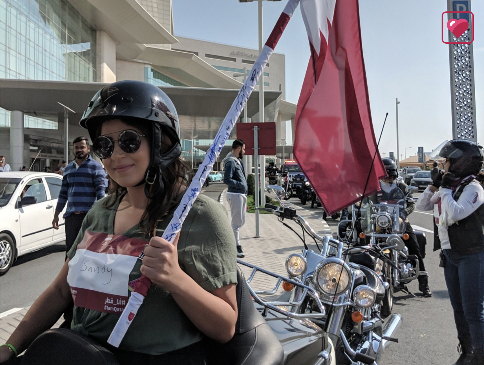Qatar Flag Relay 2018 Moments