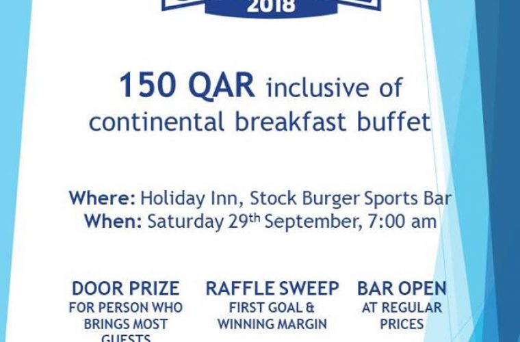 ILoveQatar.net | ***2018 AFL GRAND FINAL BREAKFAST***