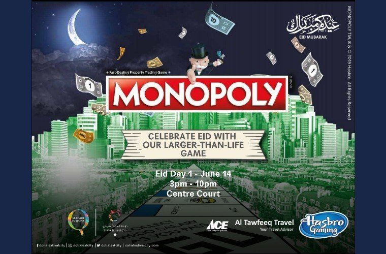 ILoveQatar.net | Play giant live version of Monopoly at Doha Festival City