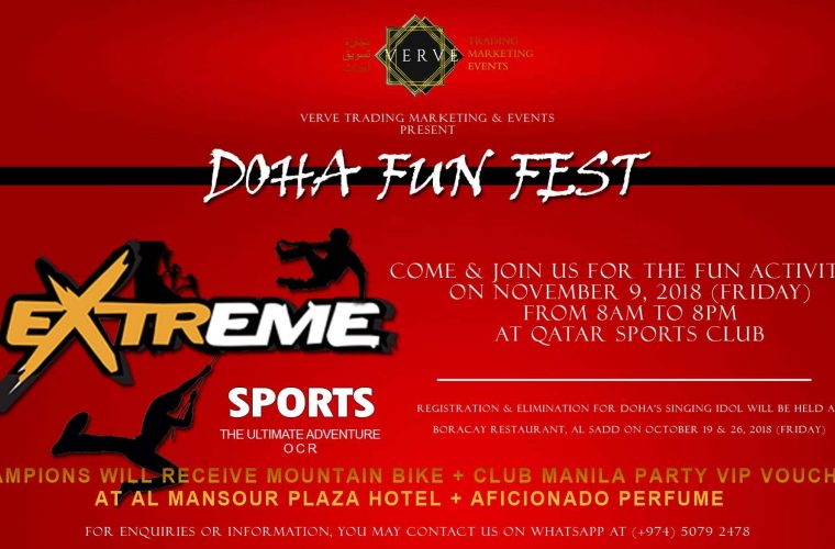 ILoveQatar.net | Doha Fun Fest's Extreme Sports- The Ultimate Adventure OCR