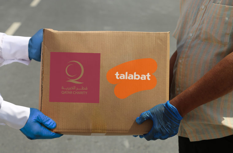ILoveQatar.net | Talabat and Qatar Charity distribute 10,000 meals to ...