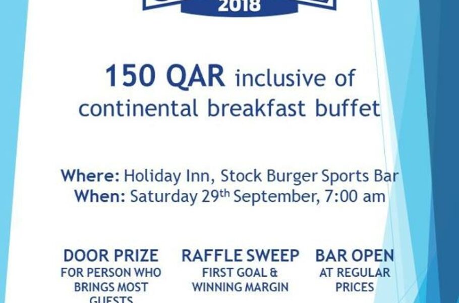 ILoveQatar.net | ***2018 AFL GRAND FINAL BREAKFAST***