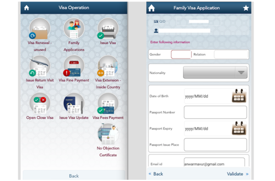 ILoveQatar.net | Residents can apply for family visit visa through Metrash2
