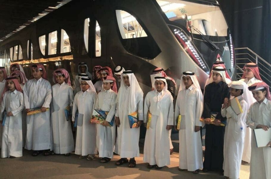 ILoveQatar.net | Students enjoy closer look on the Doha Metro Project